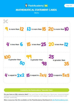 Comparing Numbers - FlashAcademy