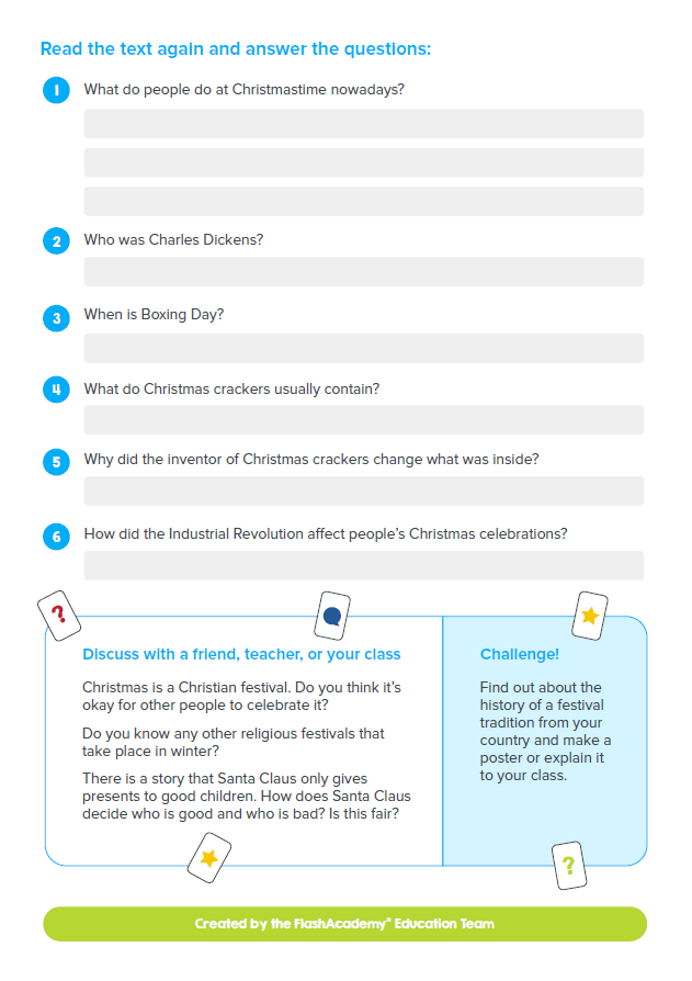 Victorian Christmas Resource - FlashAcademy