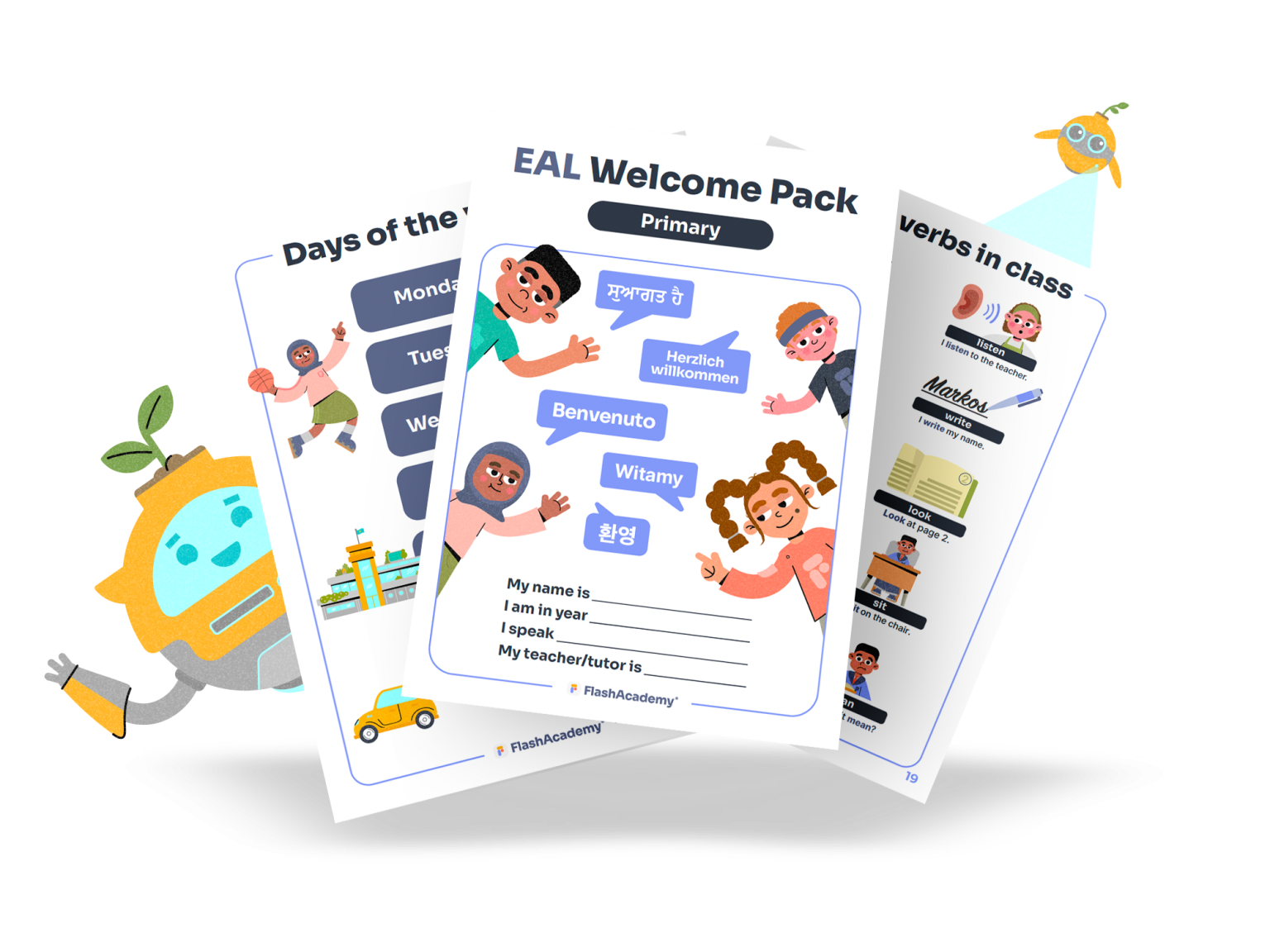 Free EAL Teaching Resources & Worksheets (KS1, KS2, KS3) | FlashAcademy®