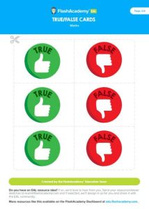 Comparing Numbers | Free EAL Maths Resources- FlashAcademy®
