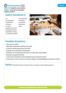 Home Learning for Spanish: Free Time Activities - FlashAcademy®