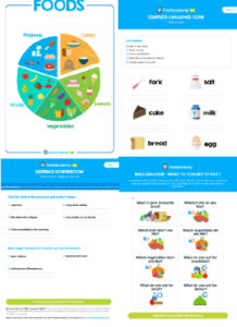 Food and Drink Vocab Booster Pack | Free EAL Vocabulary Resources ...